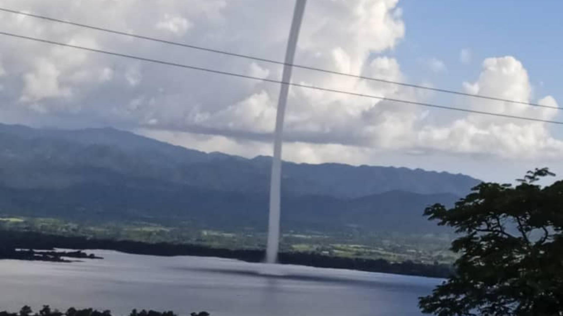 Impresionante tromba en presa de Cumanayagua | ADN Cuba