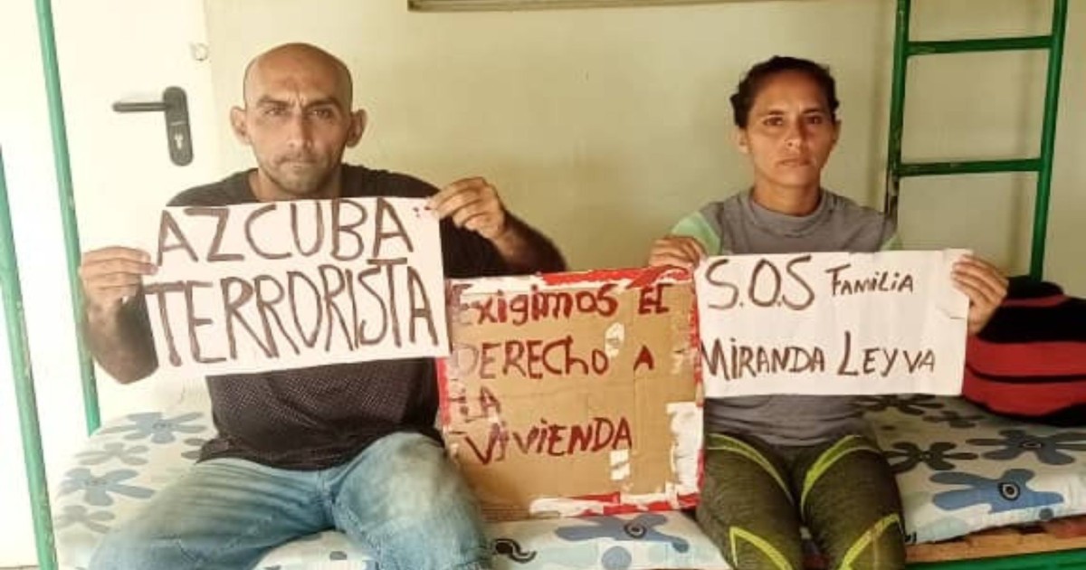 Familia Miranda Leyva lleva 20 días protestando en albergue donde vive ...