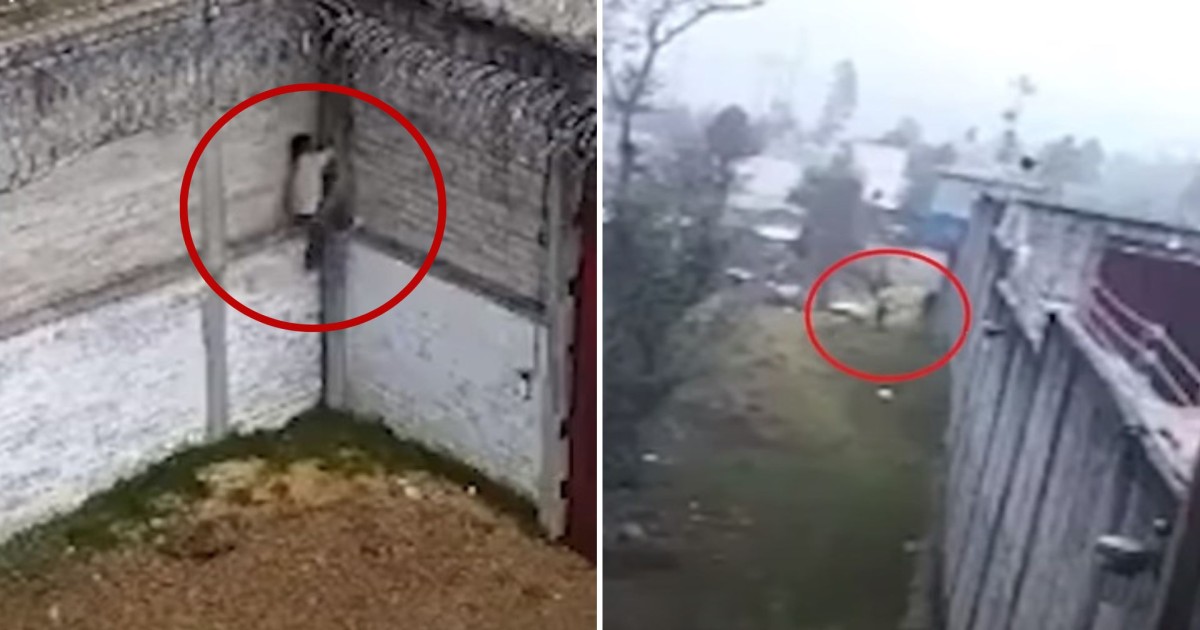 VIDEO: Así fue la rápida fuga de un reo en una prisión de México | ADN Cuba