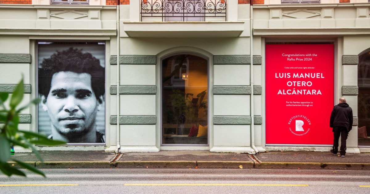 Noruega: celebran Premio Rafto de artista cubano Luis Manuel Otero ...