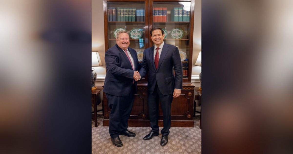Mike Hammer y el secretario de Estado Marco Rubio hablan sobre Cuba ...